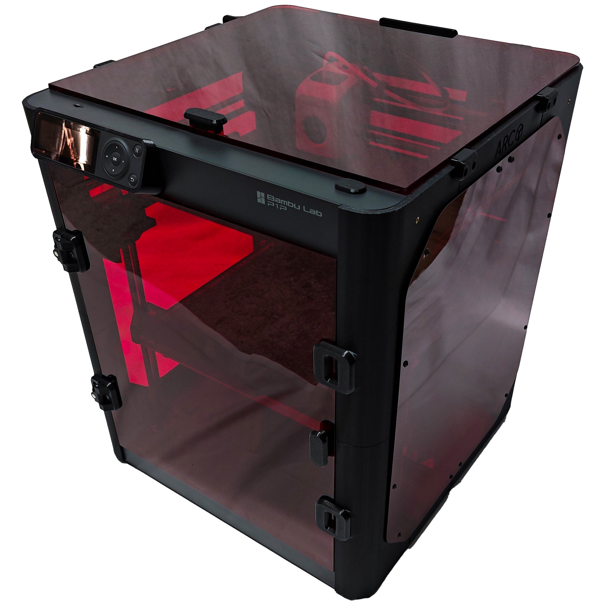 Bambu Lab P1P ARC Enclosure red – slicerlab