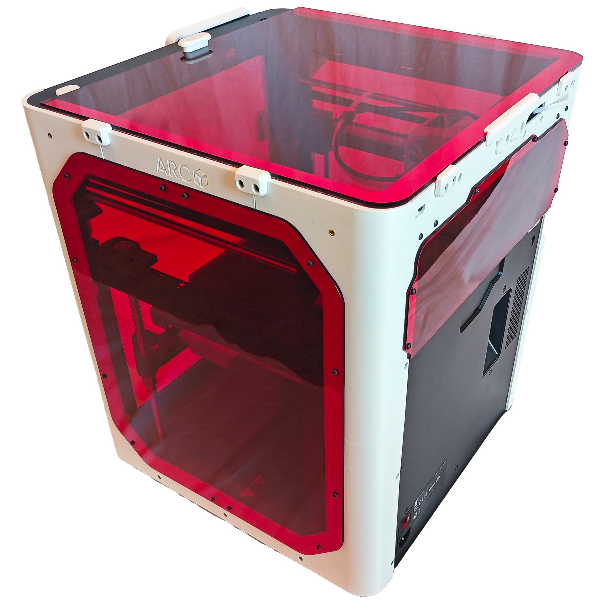Bambu Lab P1P ARC Enclosure red – slicerlab